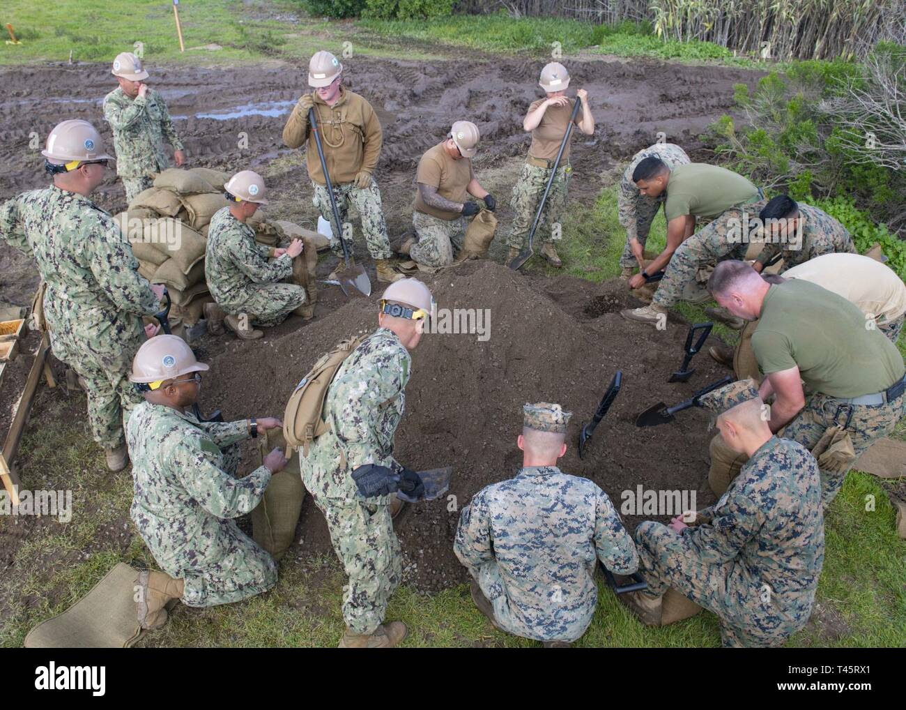 OXNARD, CALIF. (Mar. 07, 2019) – Seabees from Naval Mobile Construction ...