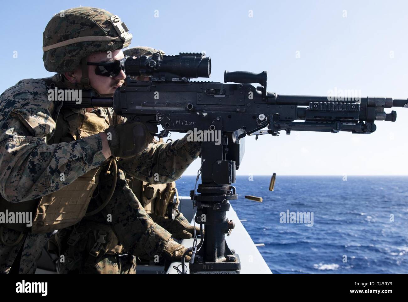 PACIFIC OCEAN (March 8, 2019) Lance Cpl. John Higgins, from Fort ...