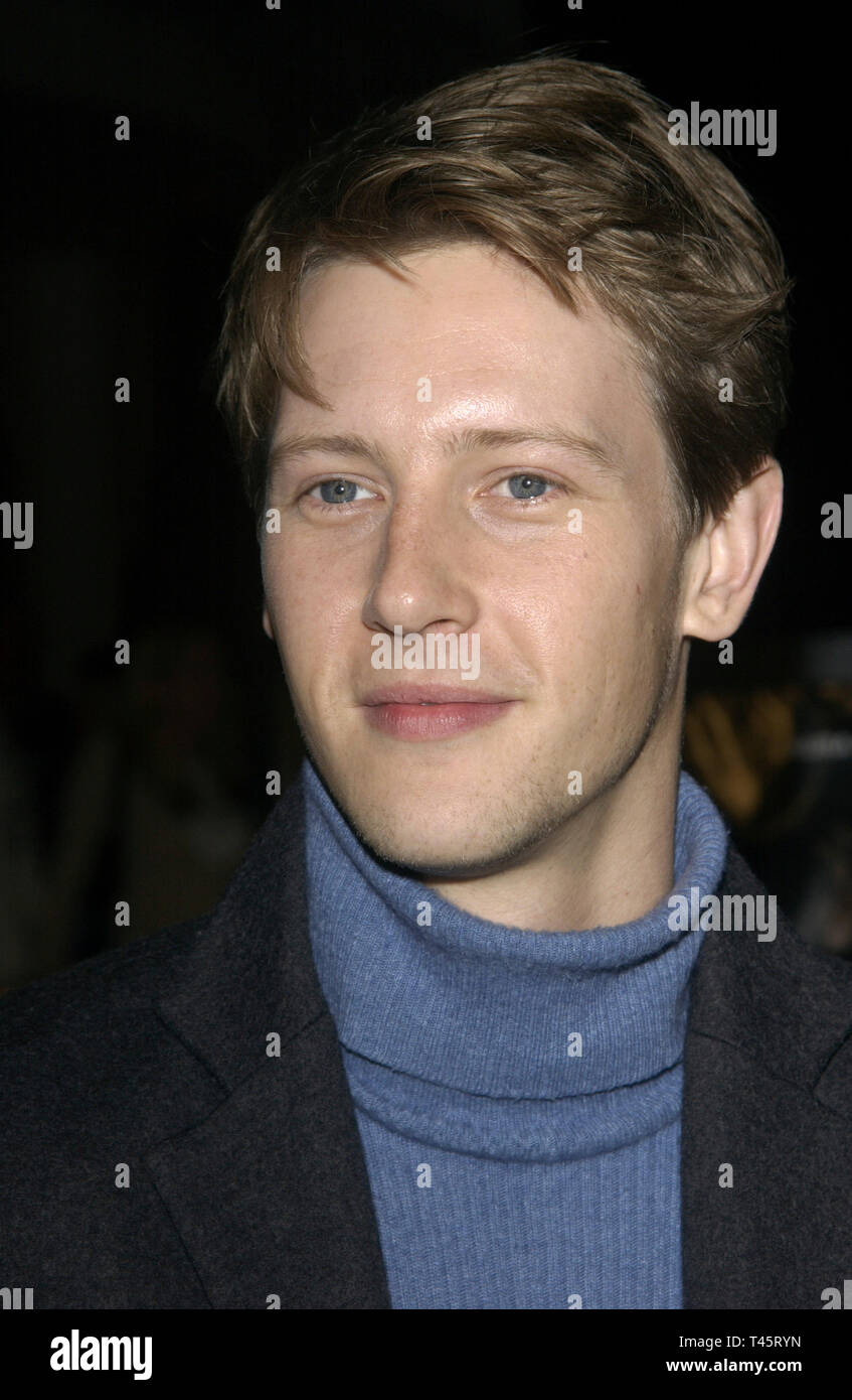 LOS ANGELES, CA. February 18, 2003: Actor GABRIEL MANN at the Los ...