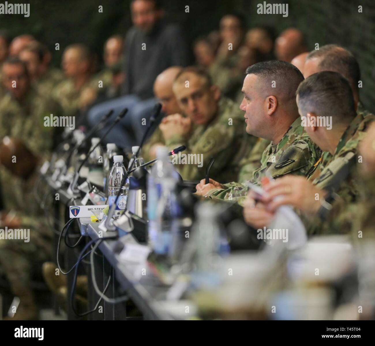 RHINE ORDNANCE BARRACKS, Germany – Maj. Gen Steven Shapiro, 21st Theater Sustainment Command ...