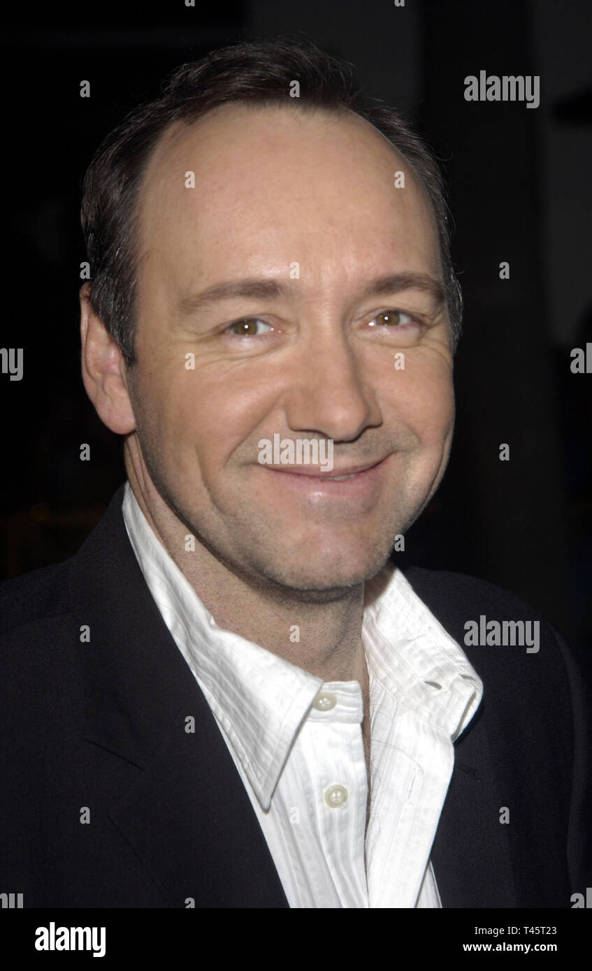 LOS ANGELES, CA. February 18, 2003: Actor KEVIN SPACEY at the Los ...