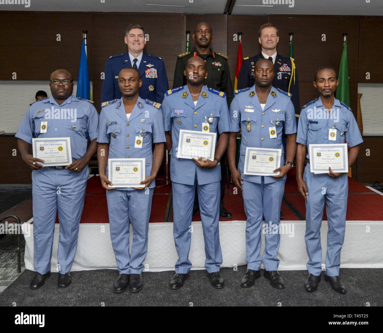 Air force delegates from Cameroon receive certificates of participation ...