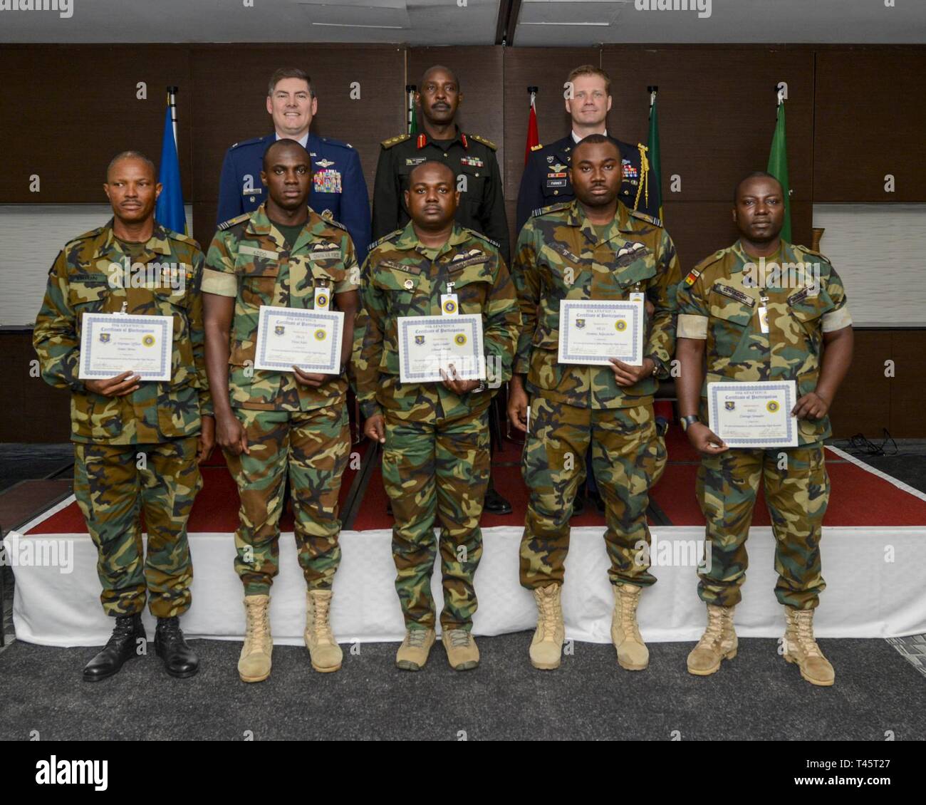 Air force delegates from Ghana receive certificates of participation ...