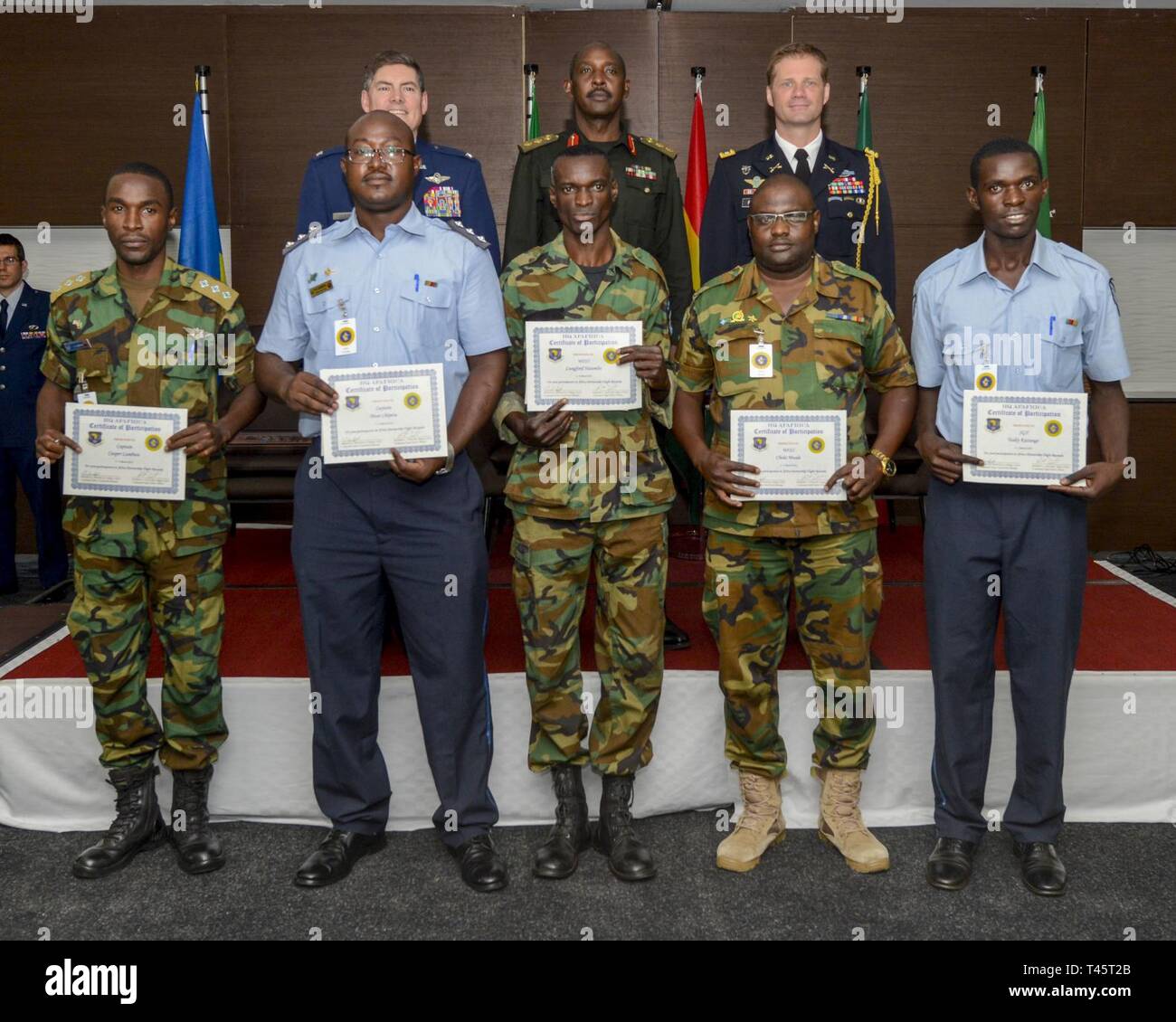 Air force delegates from Zambia receive certificates of participation ...