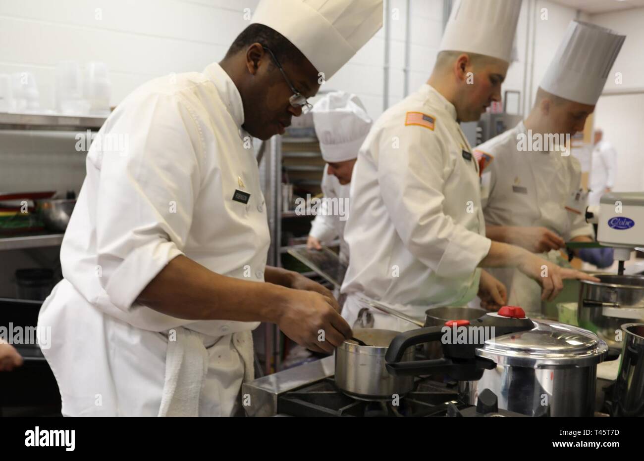 Sgt. Clarence Robinson, culinary arts specialist, Fort Bragg, N.C ...