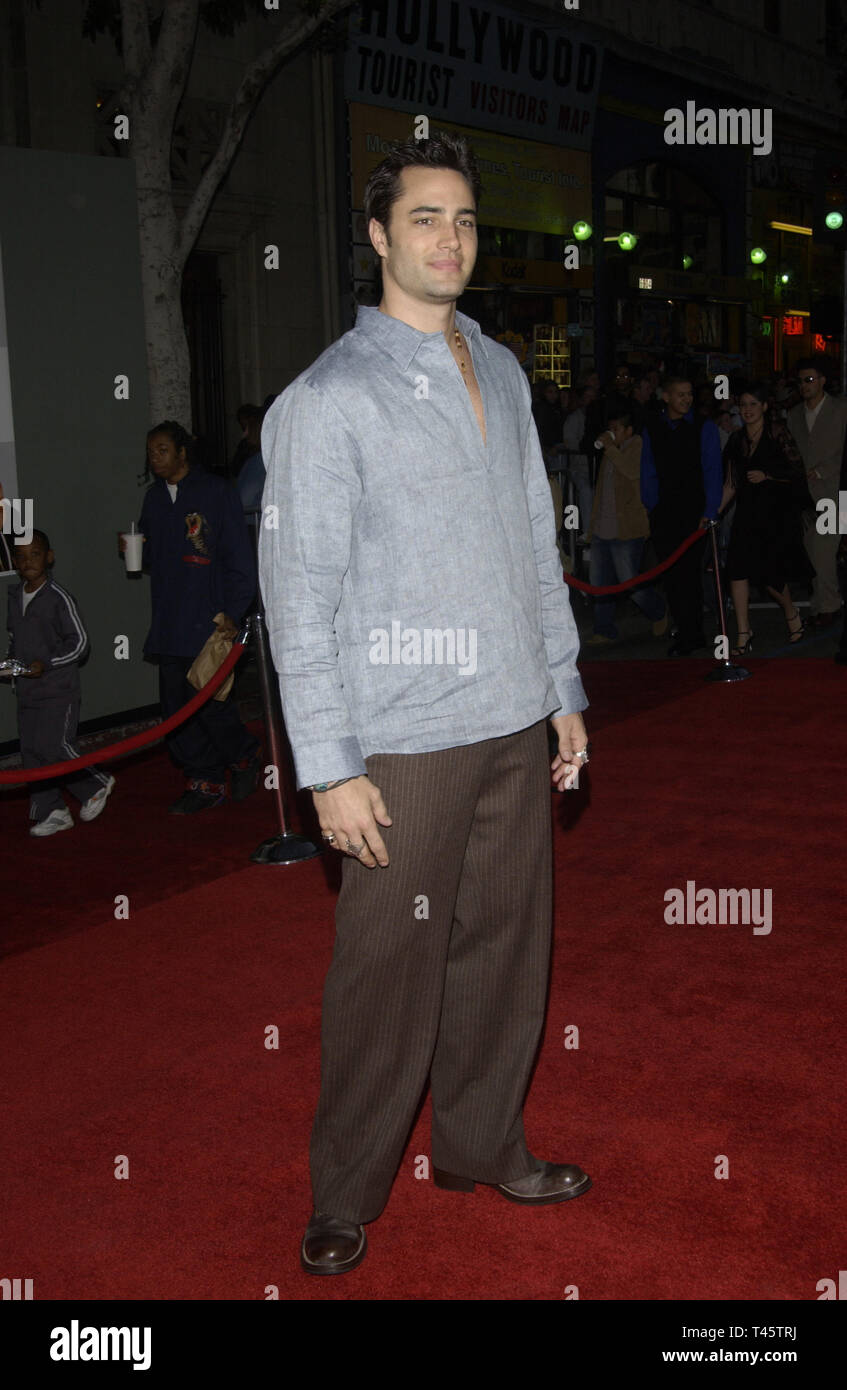 LOS ANGELES, CA. March 02, 2003: Actor VICTOR WEBSTER at the Hollywood ...