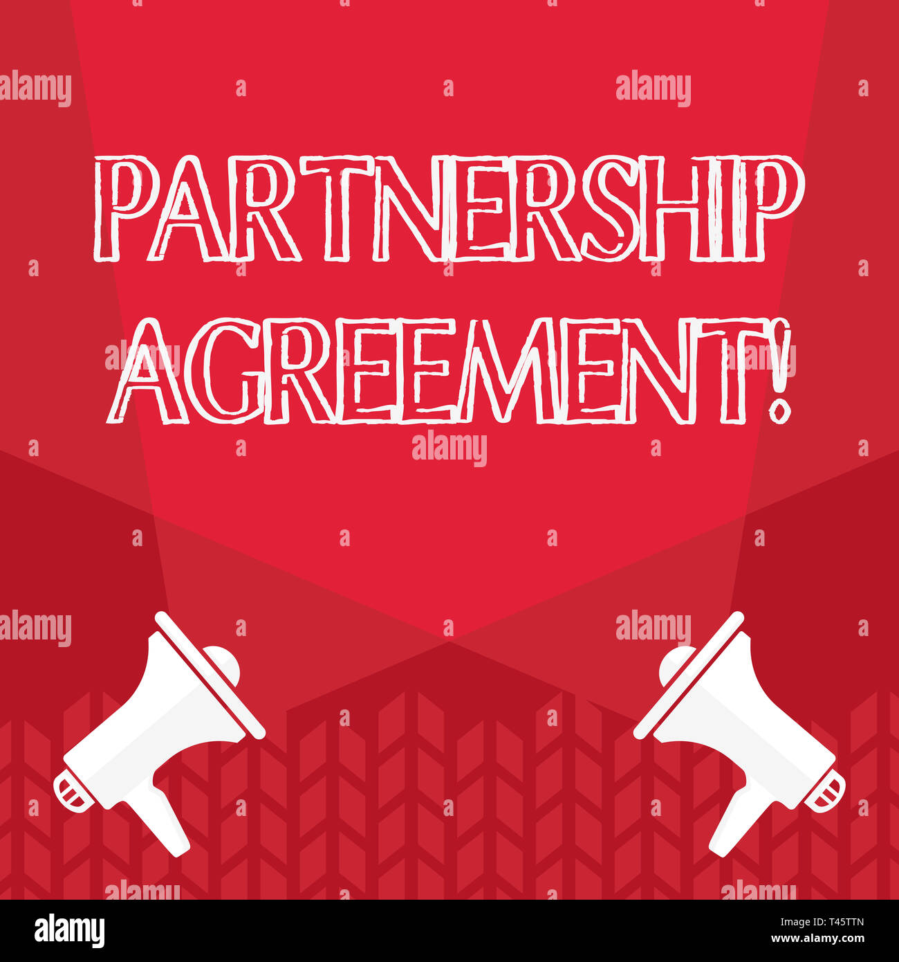Word writing text Partnership Agreement. Business photo showcasing ...