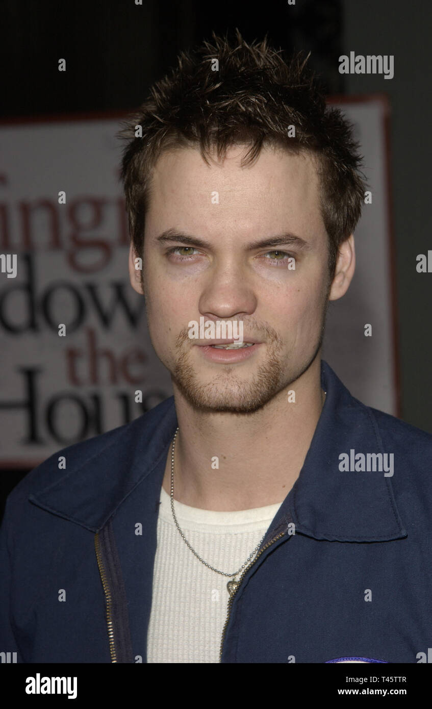 LOS ANGELES, CA. March 02, 2003: Actor SHANE WEST at the Hollywood ...