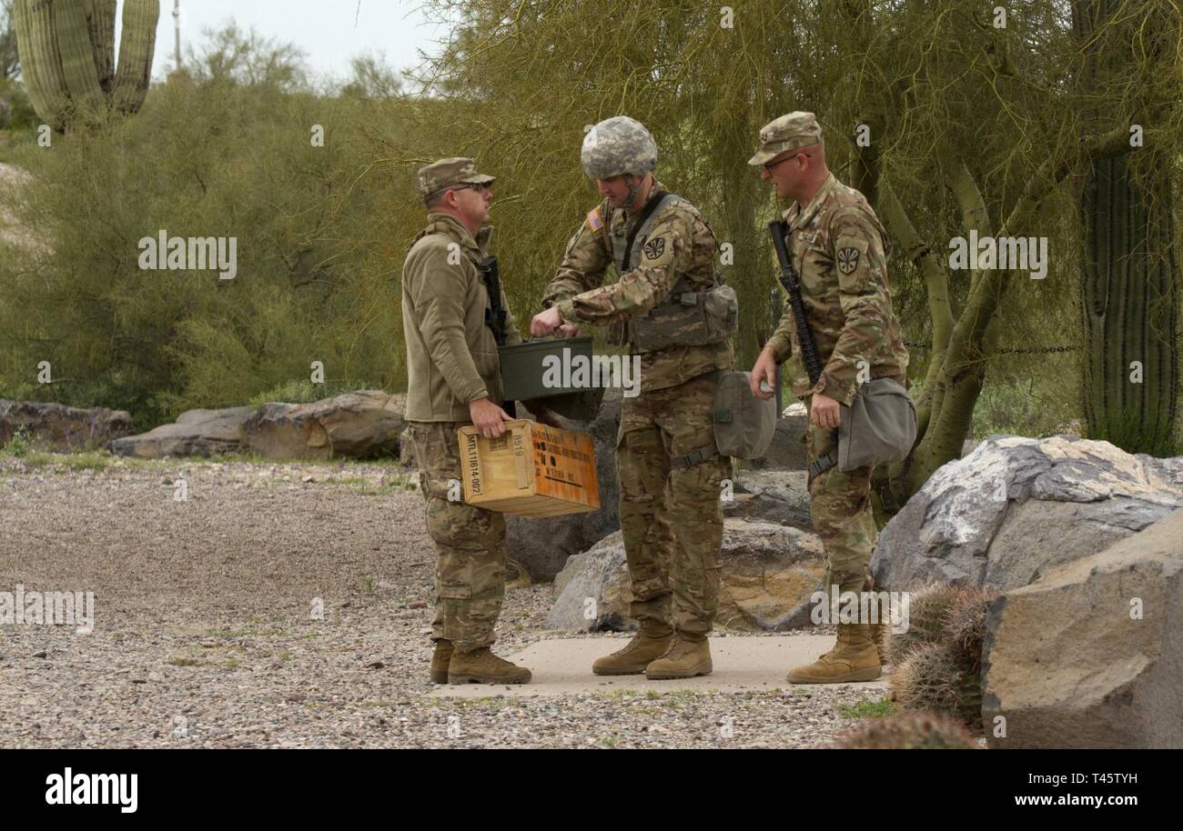Arizona Army National Guard financial management technicians with the ...