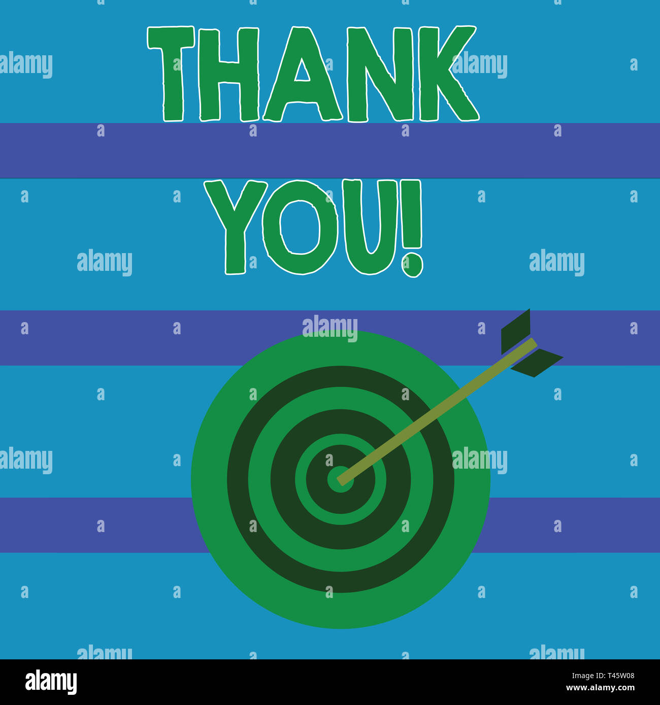 Conceptual hand writing showing Thank You. Concept meaning polite ...