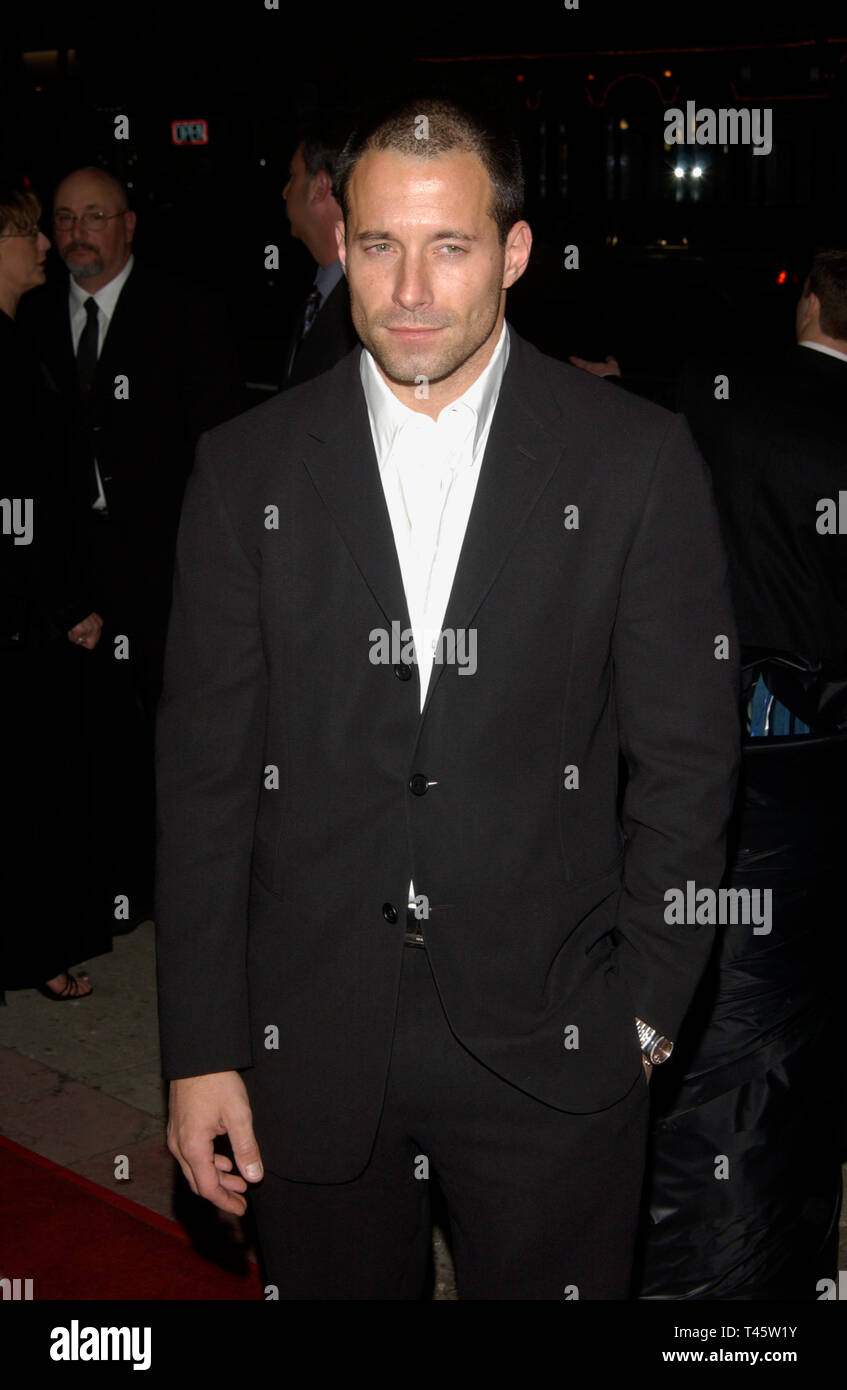LOS ANGELES, CA. March 03, 2003: Actor JOHNNY MESSNER at the Los ...