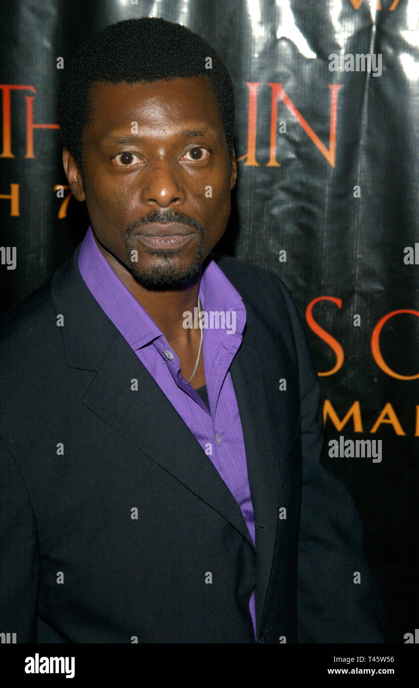LOS ANGELES, CA. March 03, 2003: Actor EAMONN WALKER at the Los Angeles ...