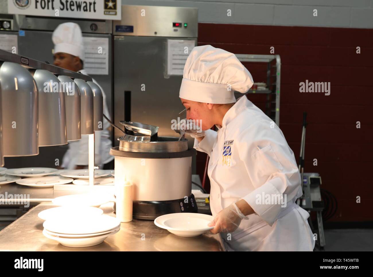 Staff Sgt. Stephanie Moncada, culinary arts specialist, Fort Stewart ...