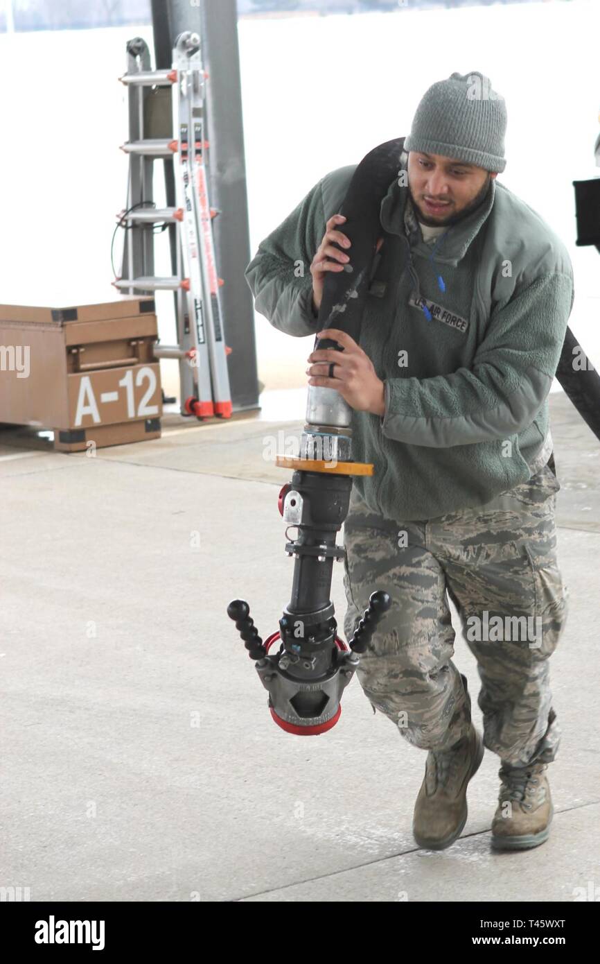 Staff Sgt. Jonathan Gipson, a fuels specialist with the 127th Logistics ...
