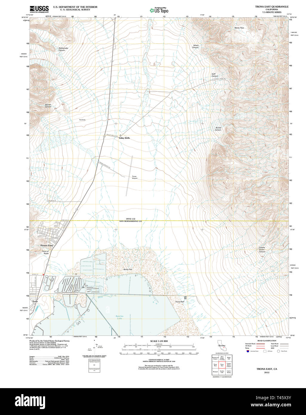 Trona east hi-res stock photography and images - Alamy