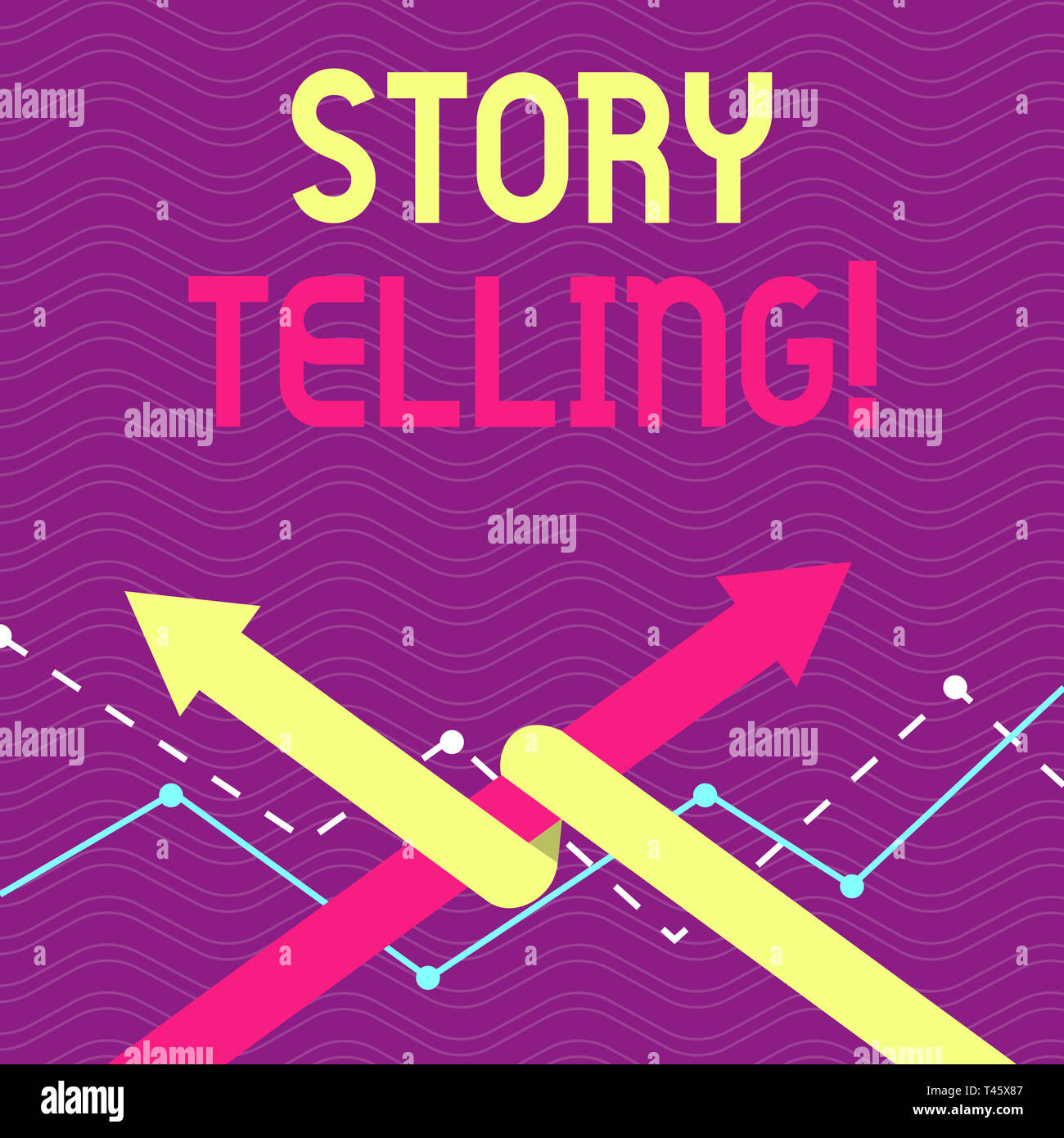 Text sign showing Storytelling. Business photo text activity writing ...