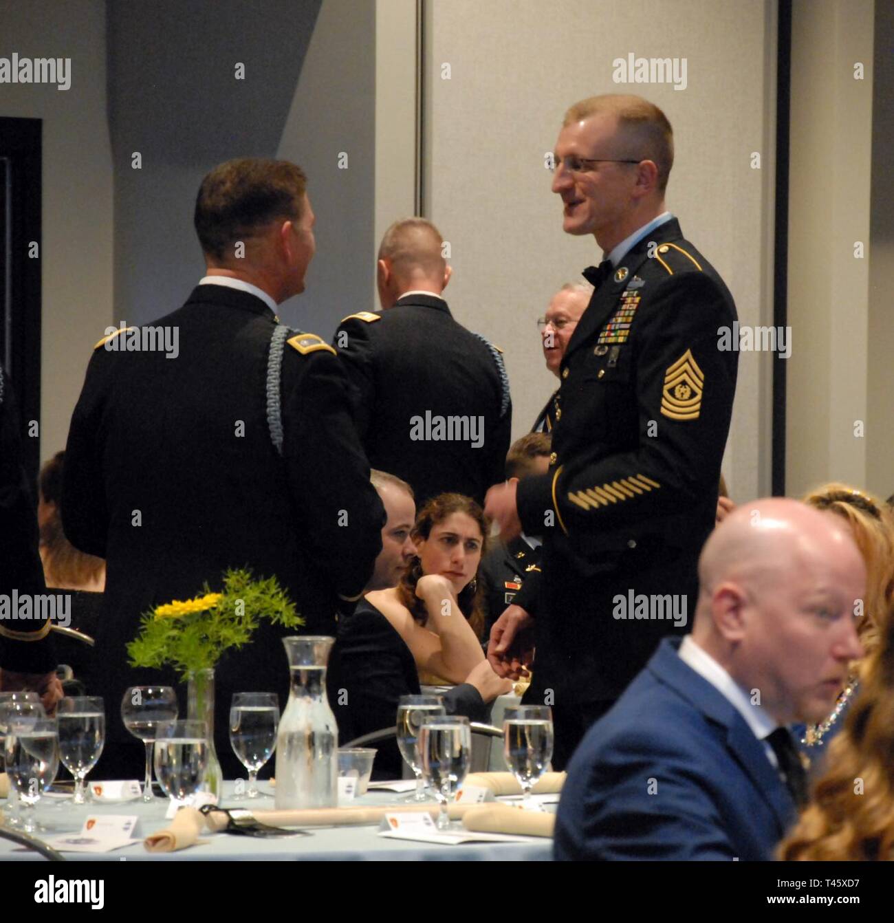 76th IBCT Command Sgt. Maj. Brian Zirkelbach talks with 2-152 infantry ...