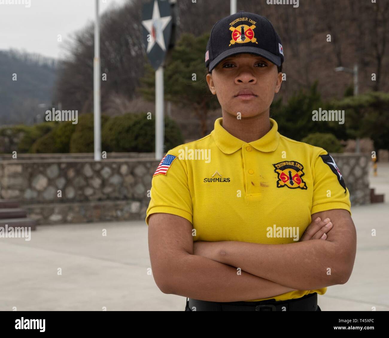 Pvt. Janyah Summers, 580th Forward Support Company, 1st Battalion, 38th ...