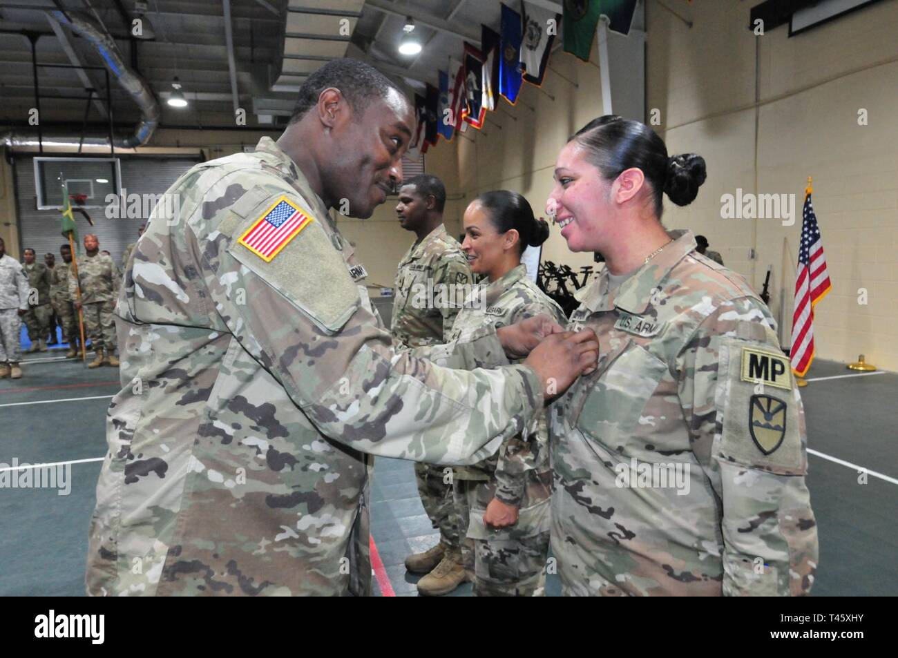Staff Sgt. Aidza Stapleton, 661st Military Police Detachment gets ...