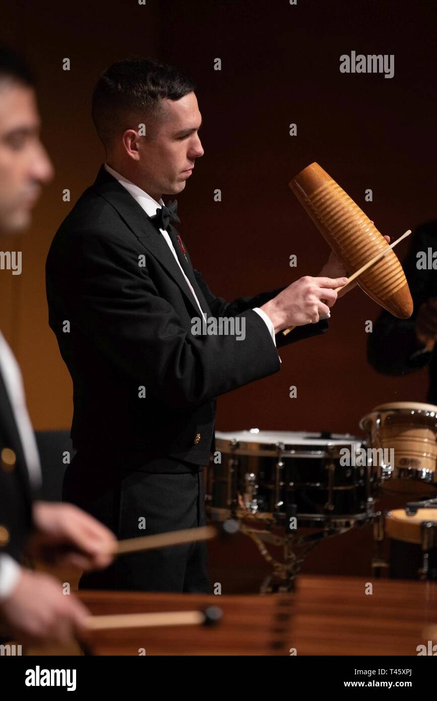 CANYON, Texas (March 10, 2019) Musician 1st Class James Cromer, from ...