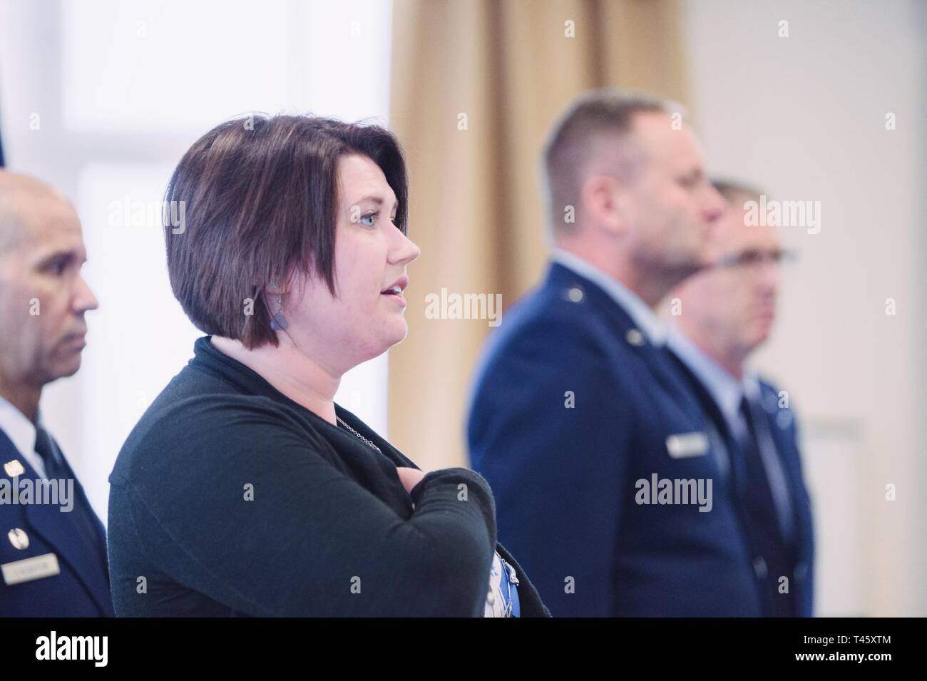 Erica Kilgore, the daughter of Brig. Gen. Robert Kilgore, chief of ...