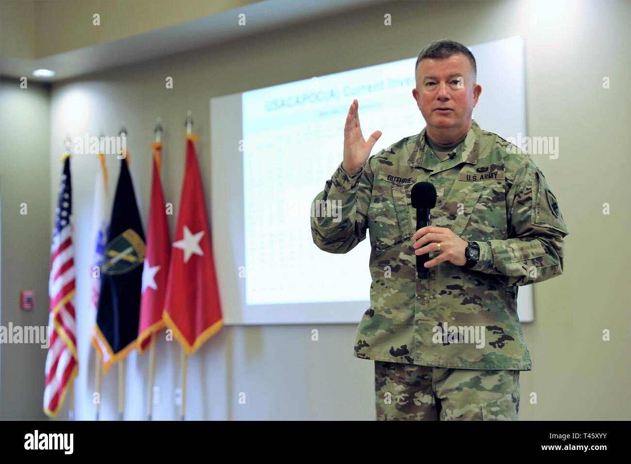 Maj. Gen. Darrell Guthrie, United States Army Civil Affairs ...