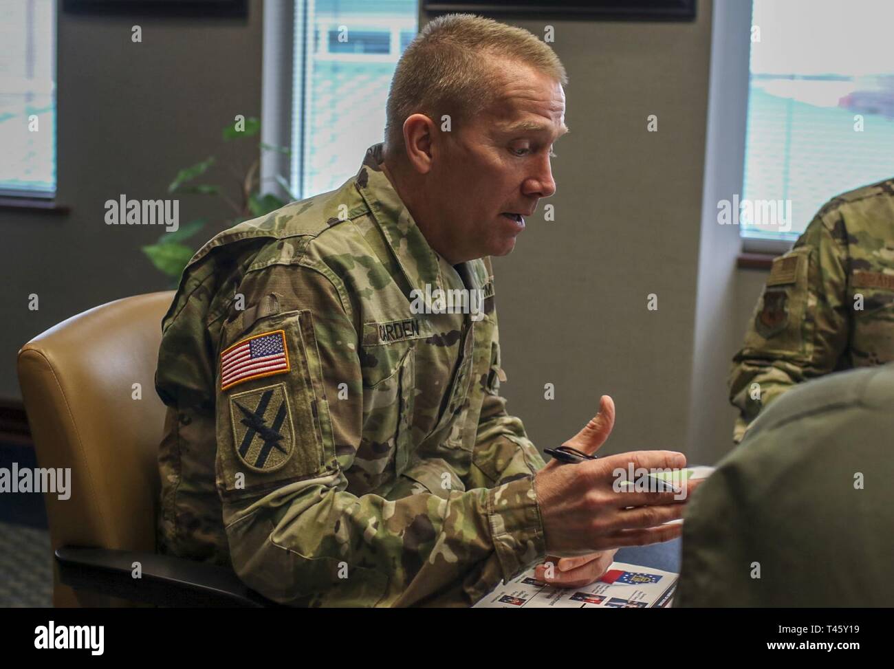 Major General Thomas Carden, The Adjutant General of the Georgia ...