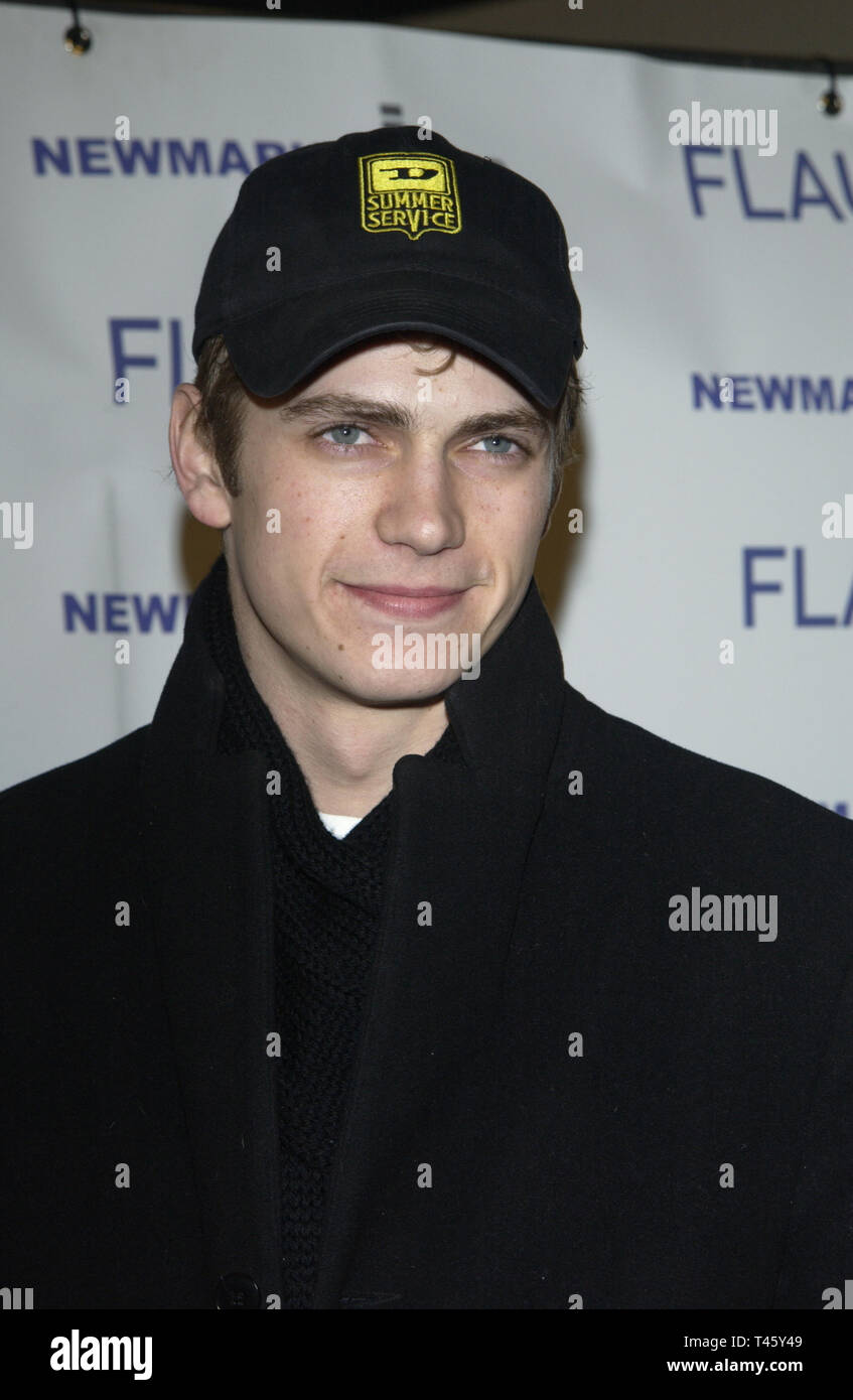 LOS ANGELES, CA. March 17, 2003: Actor HAYDEN CHRISTENSEN at the Los ...