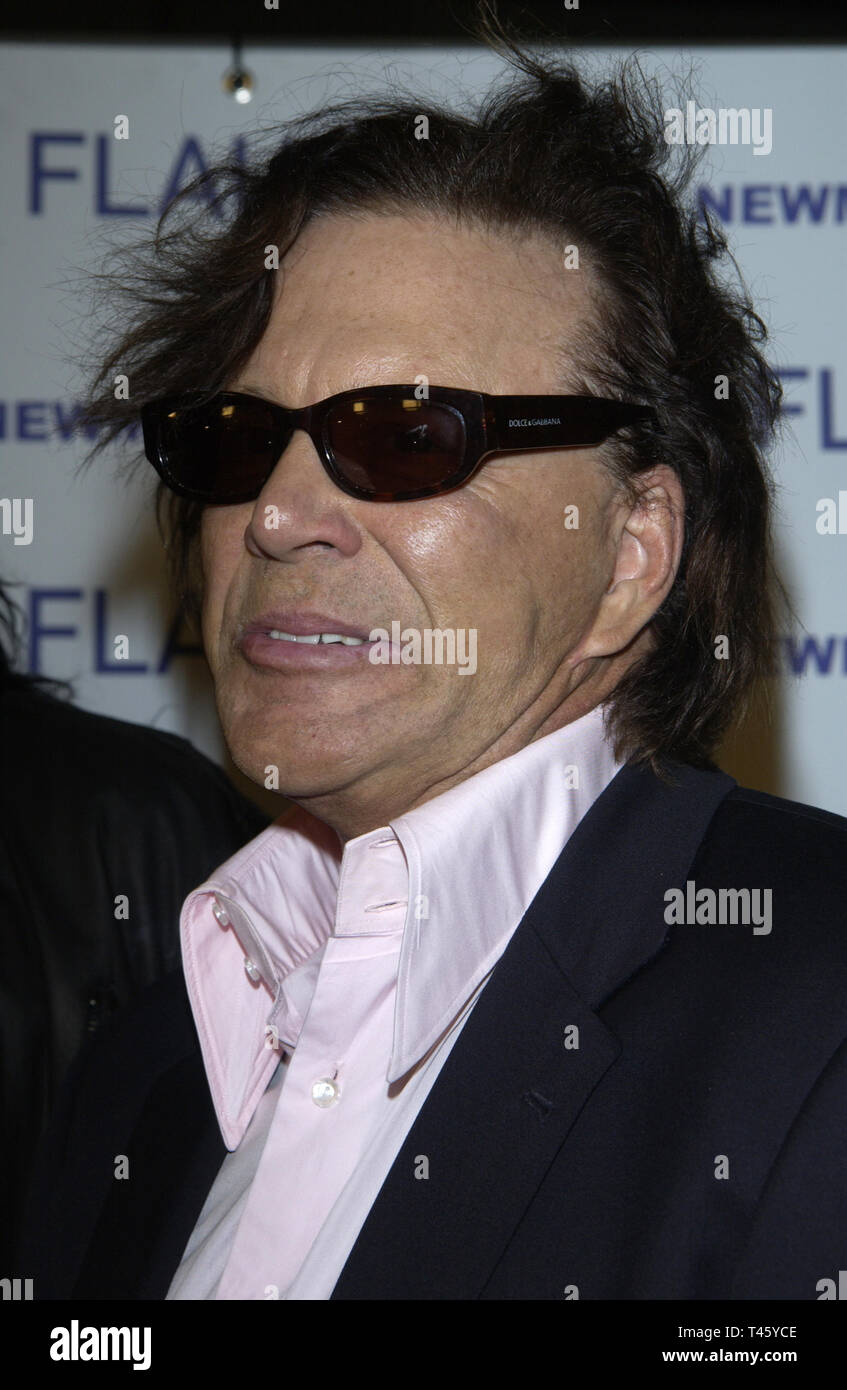 LOS ANGELES, CA. March 17, 2003: Actor MICKEY ROURKE at the Los Angeles ...