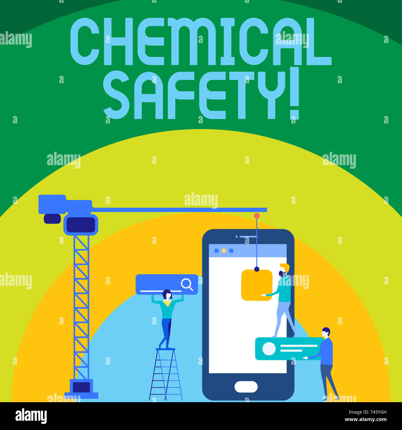 Conceptual hand writing showing Chemical Safety. Concept meaning ...