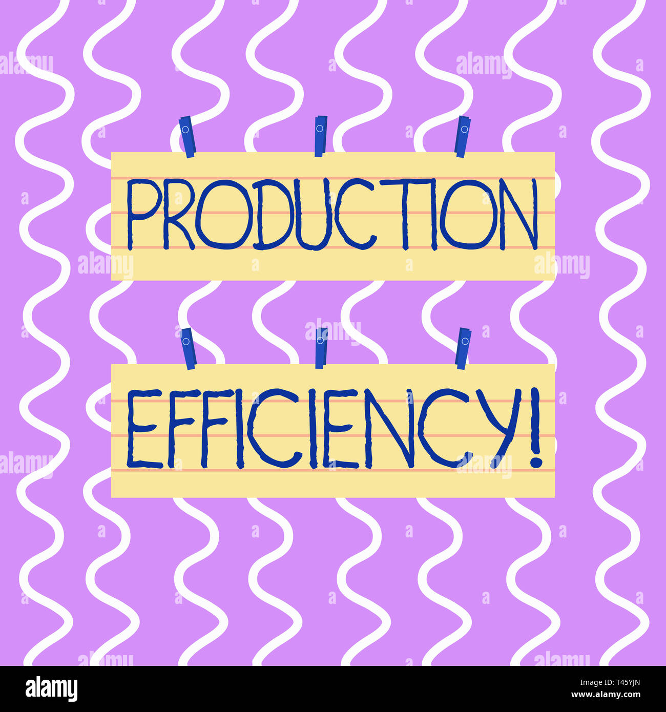 Conceptual hand writing showing Production Efficiency. Concept meaning ...