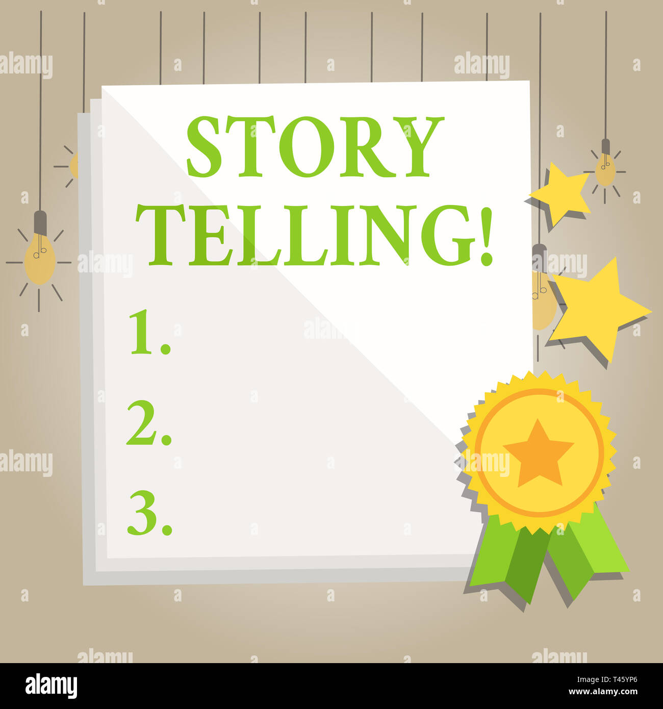 Writing note showing Storytelling. Business concept for activity ...