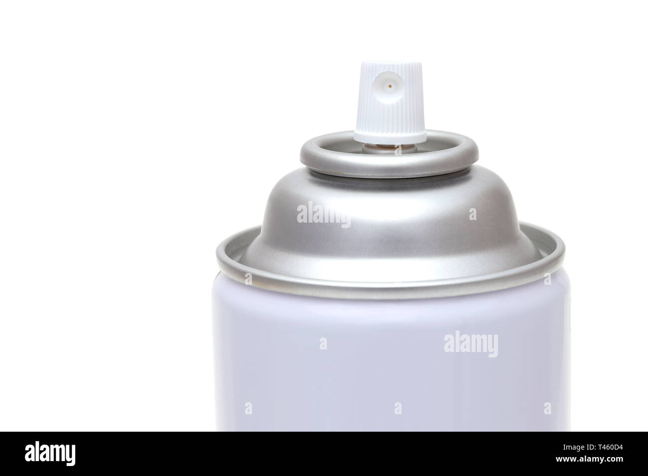 steel spray can isolated on white background Stock Photo - Alamy