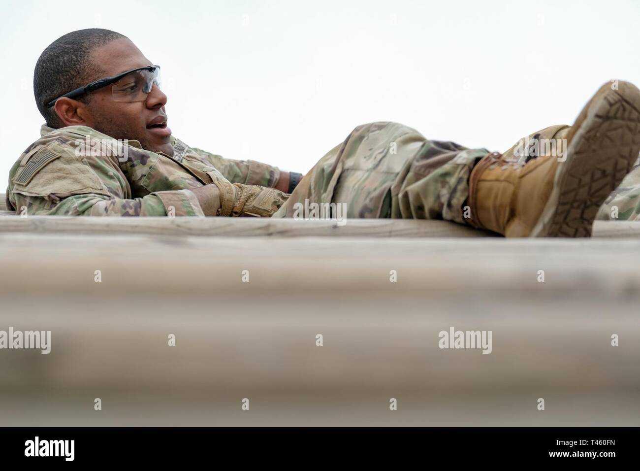 Capt. Justin Bingham, infantry officer, assigned to United Nations ...