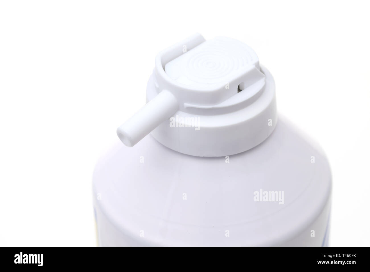 steel spray can isolated on white background Stock Photo - Alamy