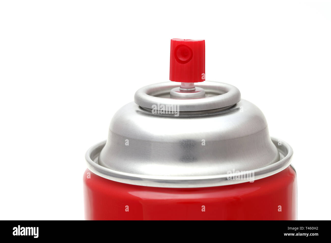 steel spray can isolated on white background Stock Photo - Alamy