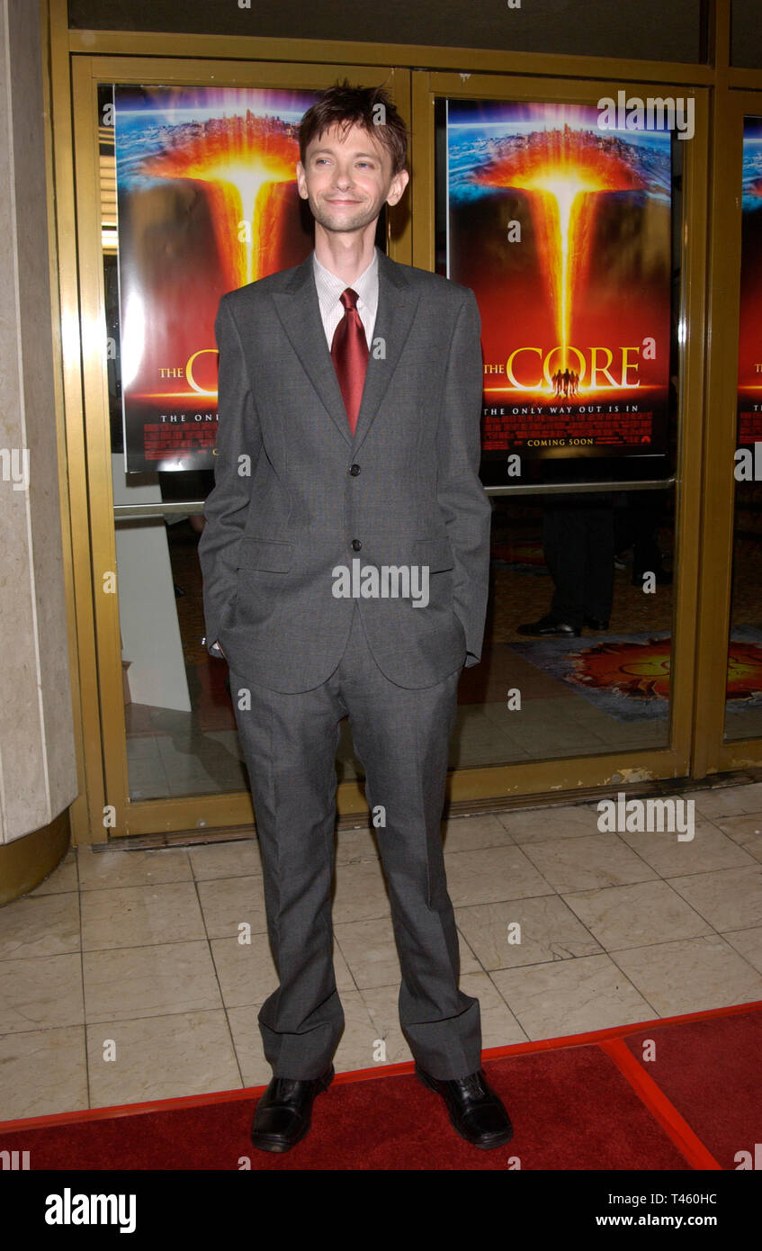 LOS ANGELES, CA. March 25, 2003: Actor D.J. QUALLS at the world ...