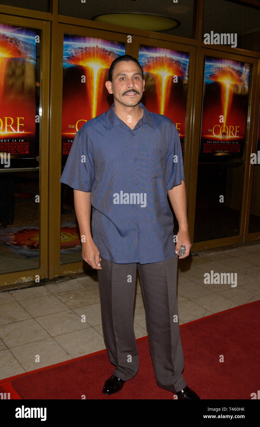 LOS ANGELES, CA. March 25, 2003: Actor EMILIO RIVERA at the world ...