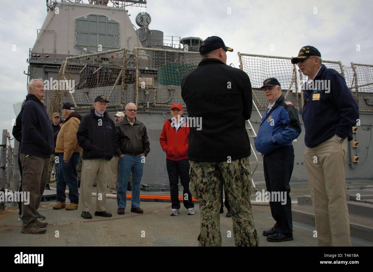 Captain Corey Keniston, CO of the Ticonderoga-Class Guided Missile ...