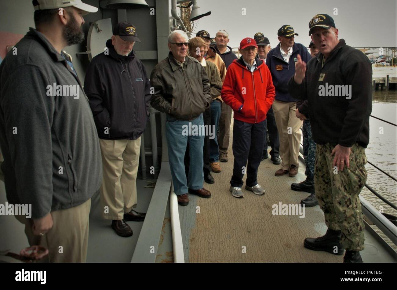 Captain Corey Keniston, CO of the Ticonderoga-Class Guided Missile ...