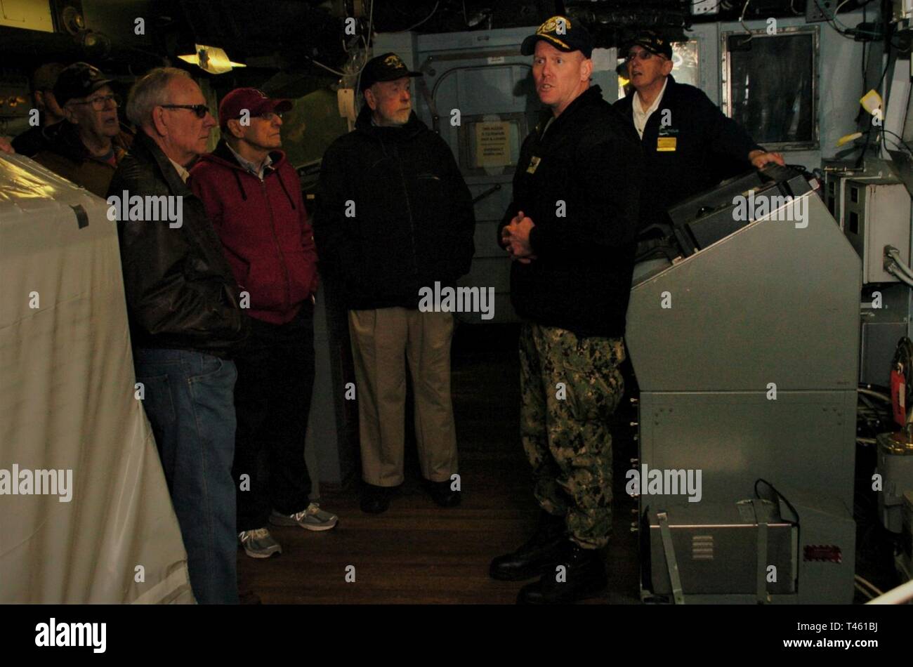 Captain Corey Keniston, CO of the Ticonderoga-Class Guided Missile ...