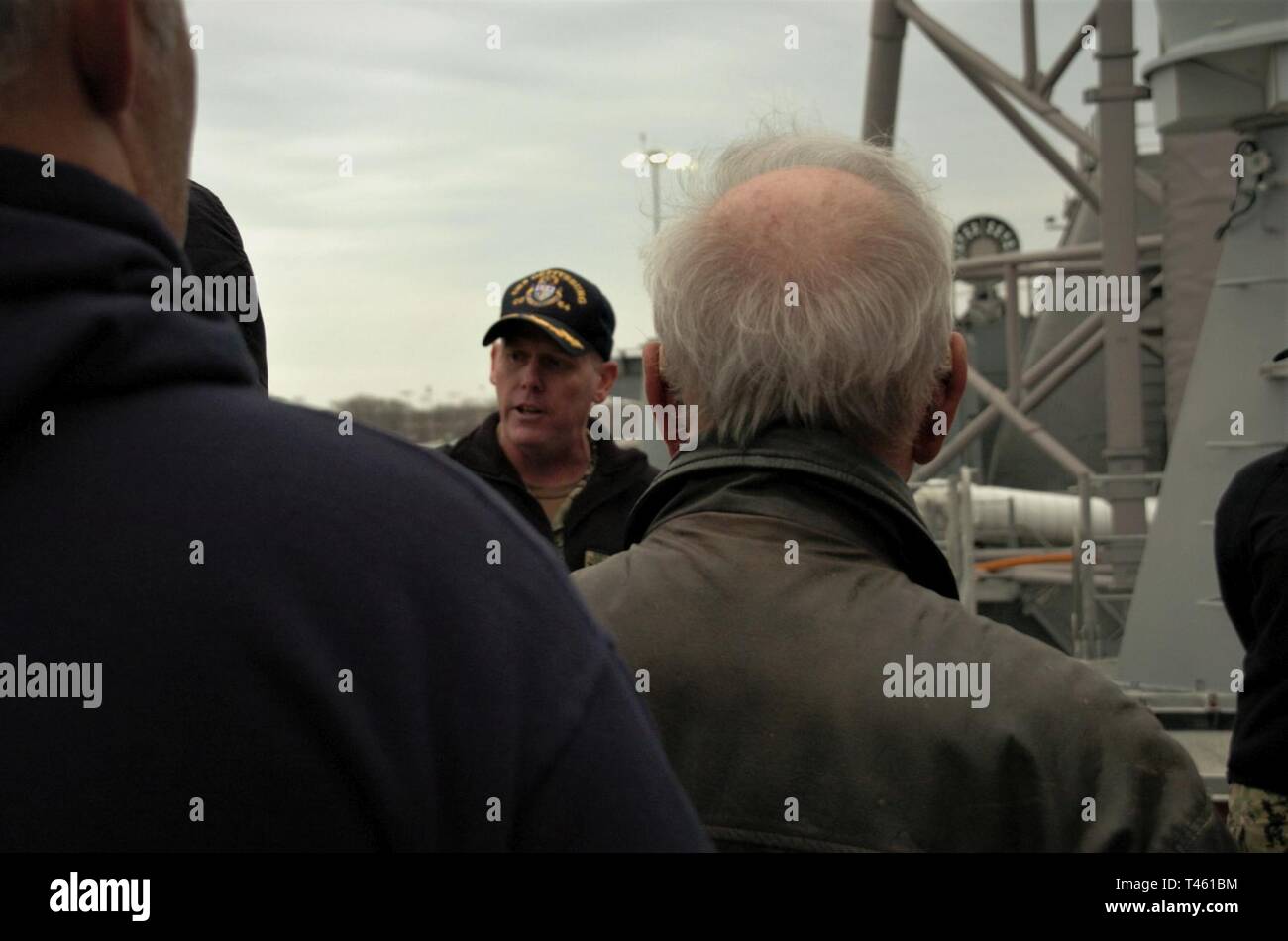 Captain Corey Keniston, CO of the Ticonderoga-Class Guided Missile ...
