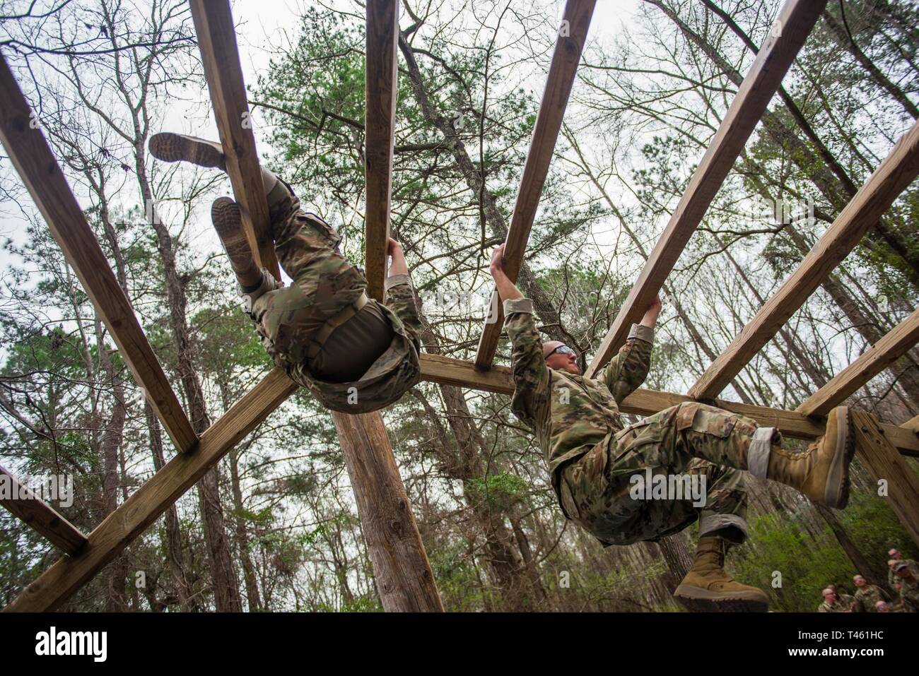 FORT BENNING, Ga. – Trainees from Foxtrot Company, 2nd Battalion, 19th ...