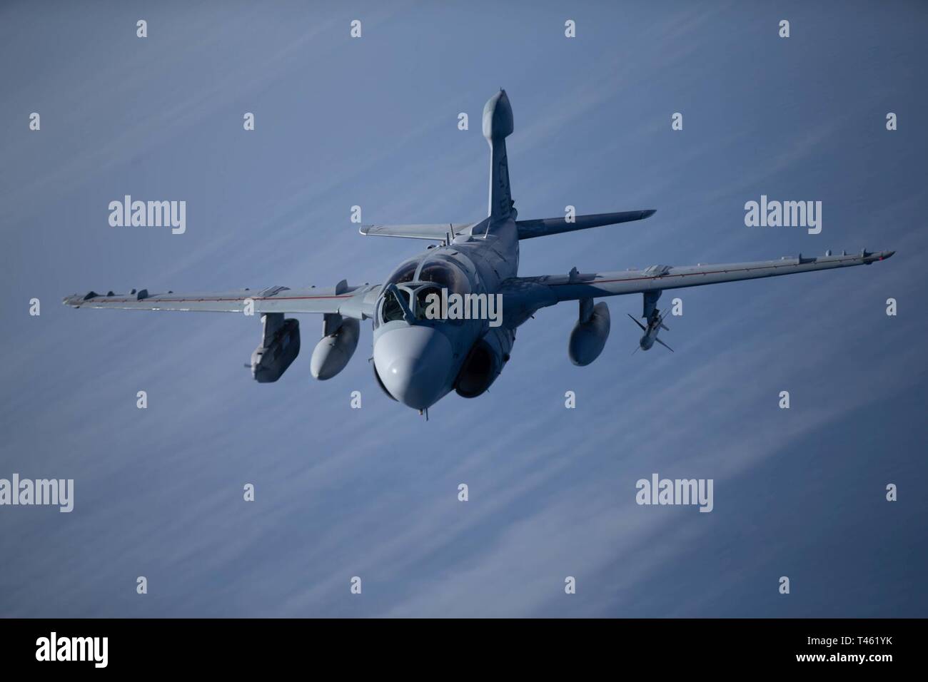 A U.S. Marine Corps EA-6B Prowler assigned to Marine Tactical ...