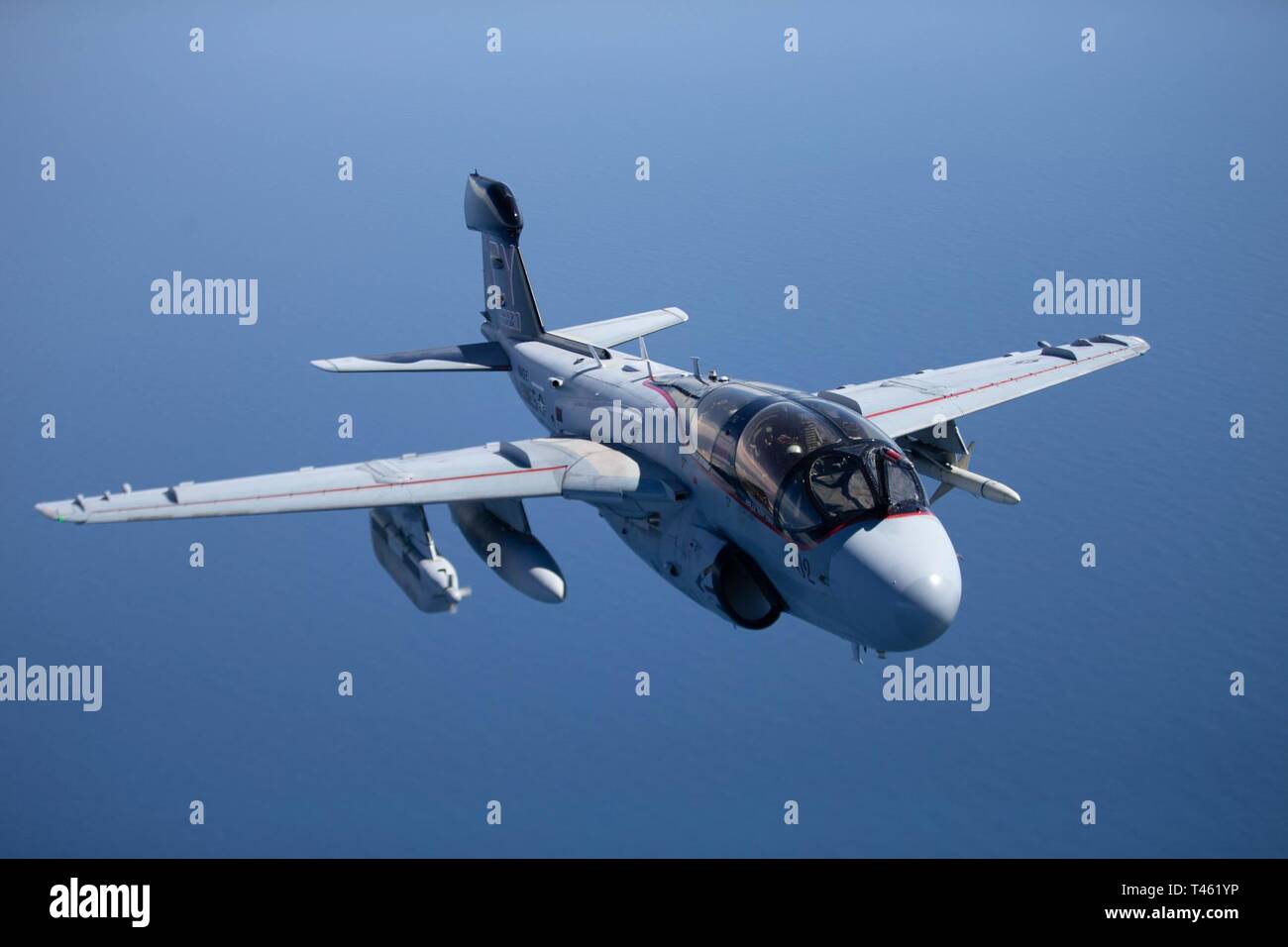 A U.S. Marine Corps EA-6B Prowler assigned to Marine Tactical ...