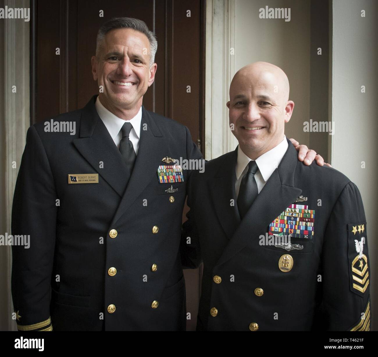 WASHINGTON (February 27, 2019) Chief of Naval Personnel Vice Adm ...