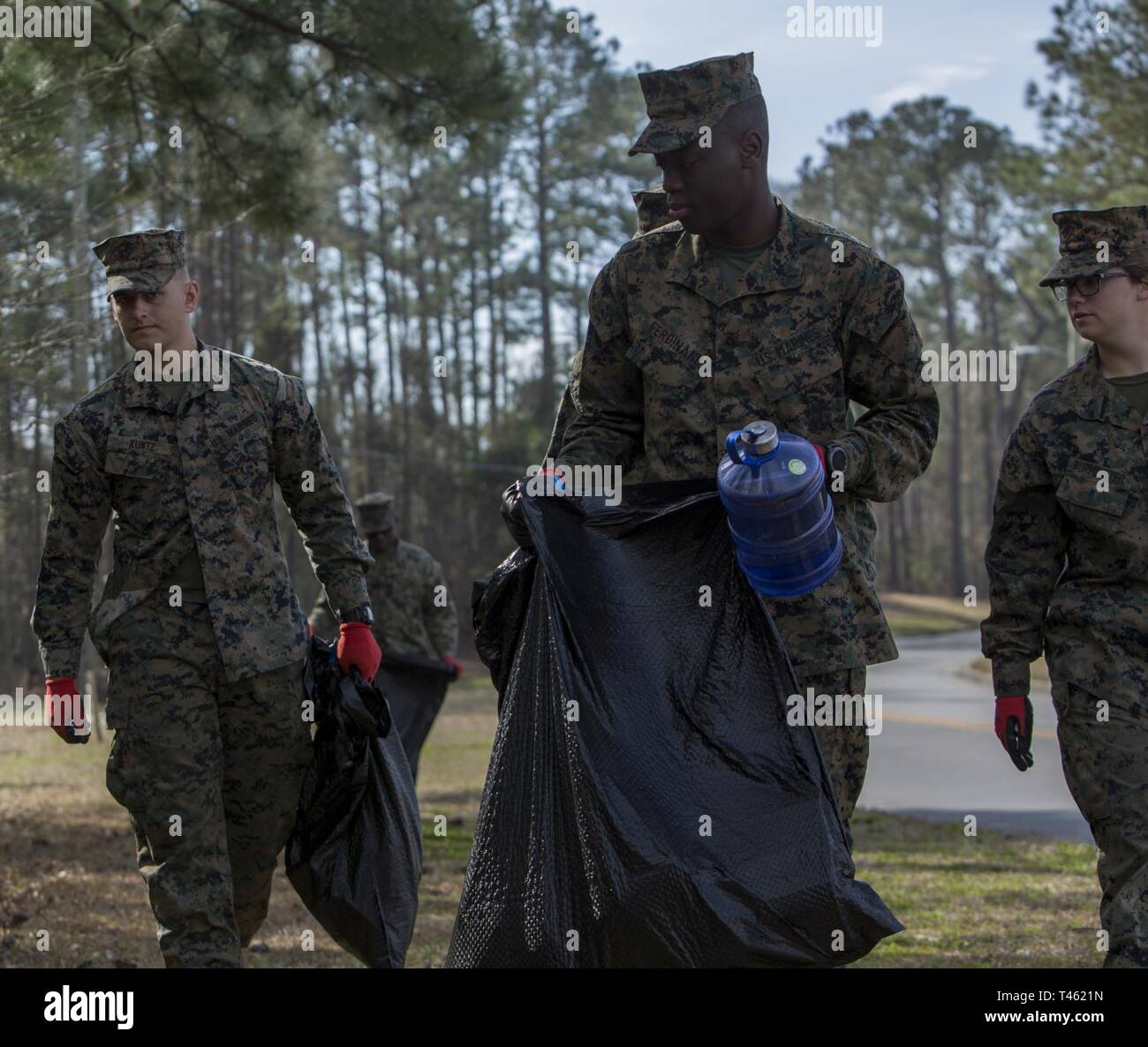 U.S. Marines with Combat Logistics Battalion 2, 2nd Marine Logistics ...