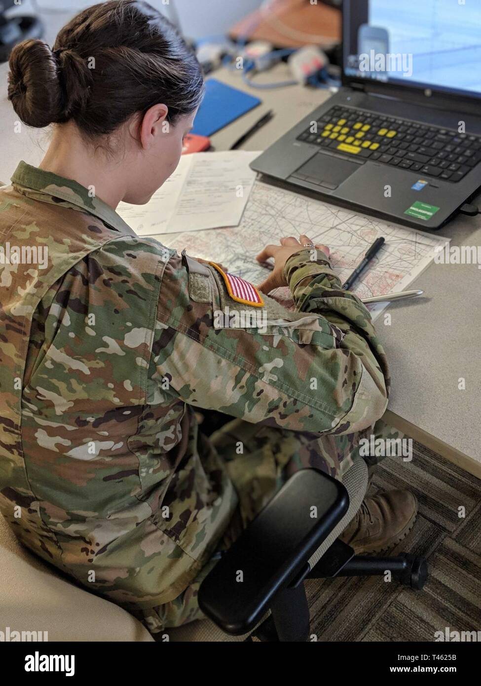 2nd Lt. Johanna Forbes, a Fire Support officer assigned to 3rd ...