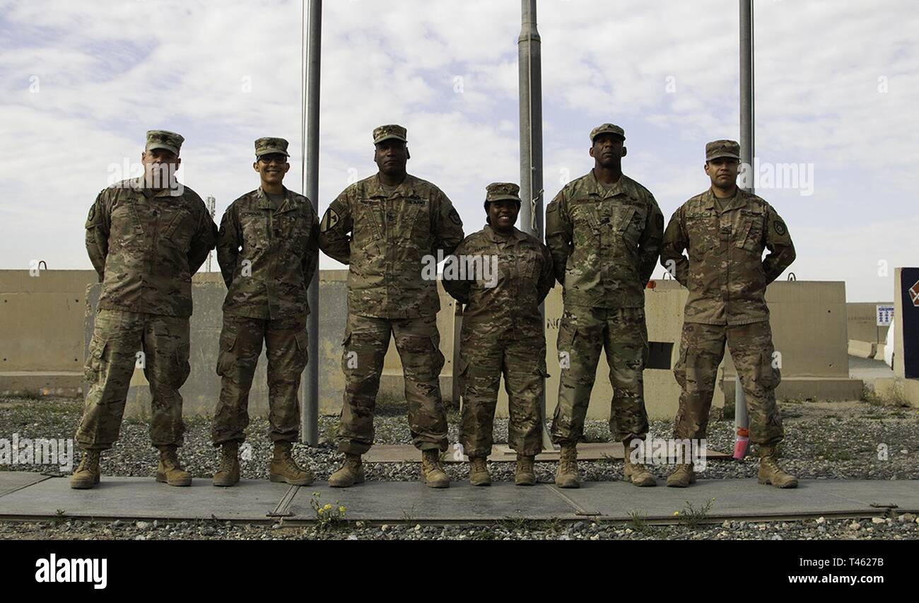 The noncommissioned officers from the 300th Sustainment Brigade and ...