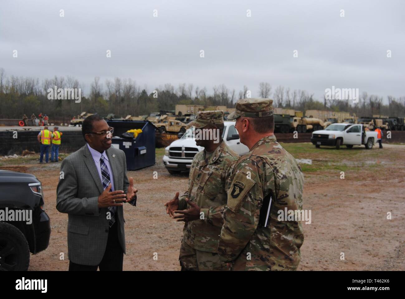 Lt. Col. Larry Dean, 626th Brigade Support Battalion, 3rd Brigade ...